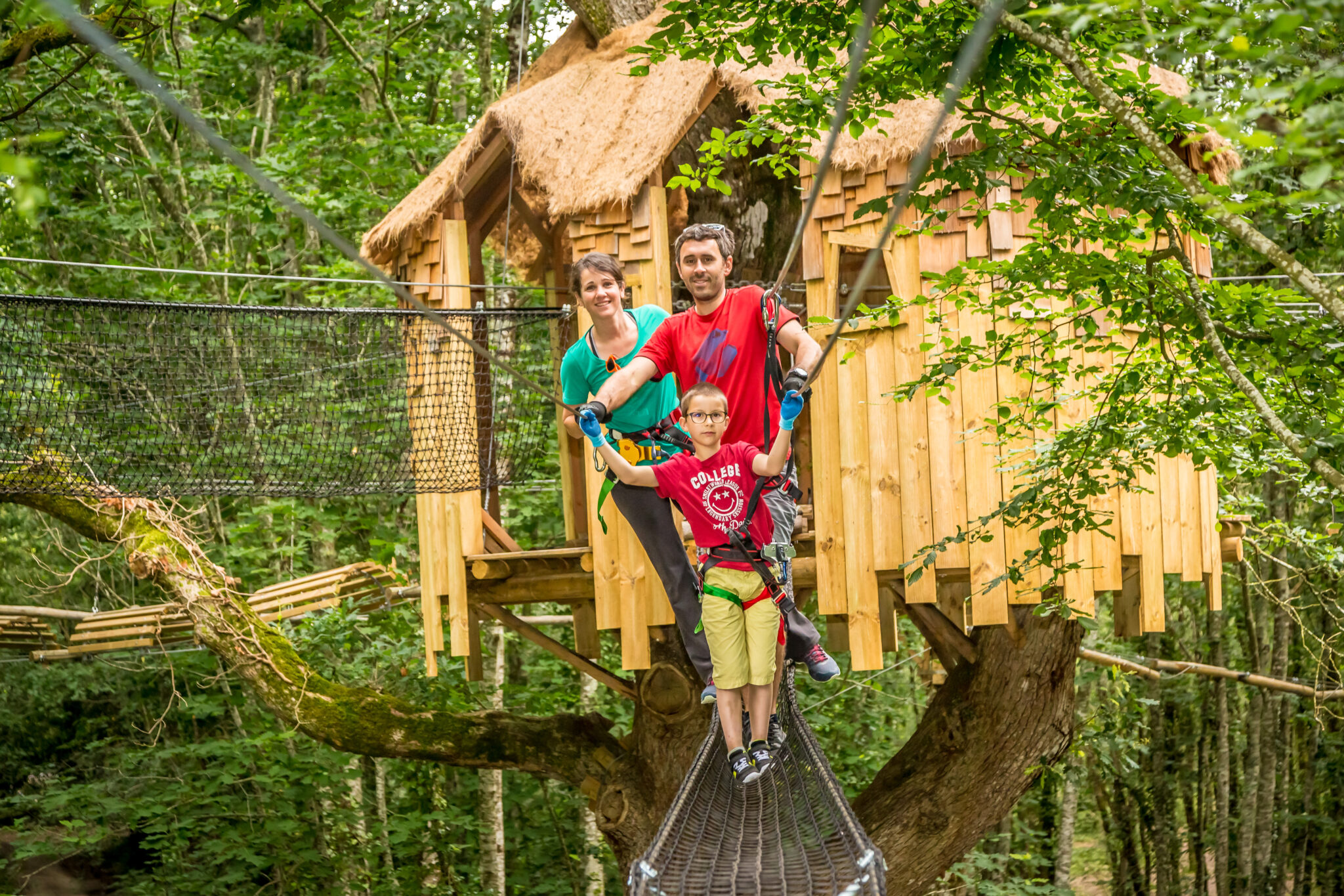 Accrobranche - Plus grand parc accrobranche du Monde en Vendée